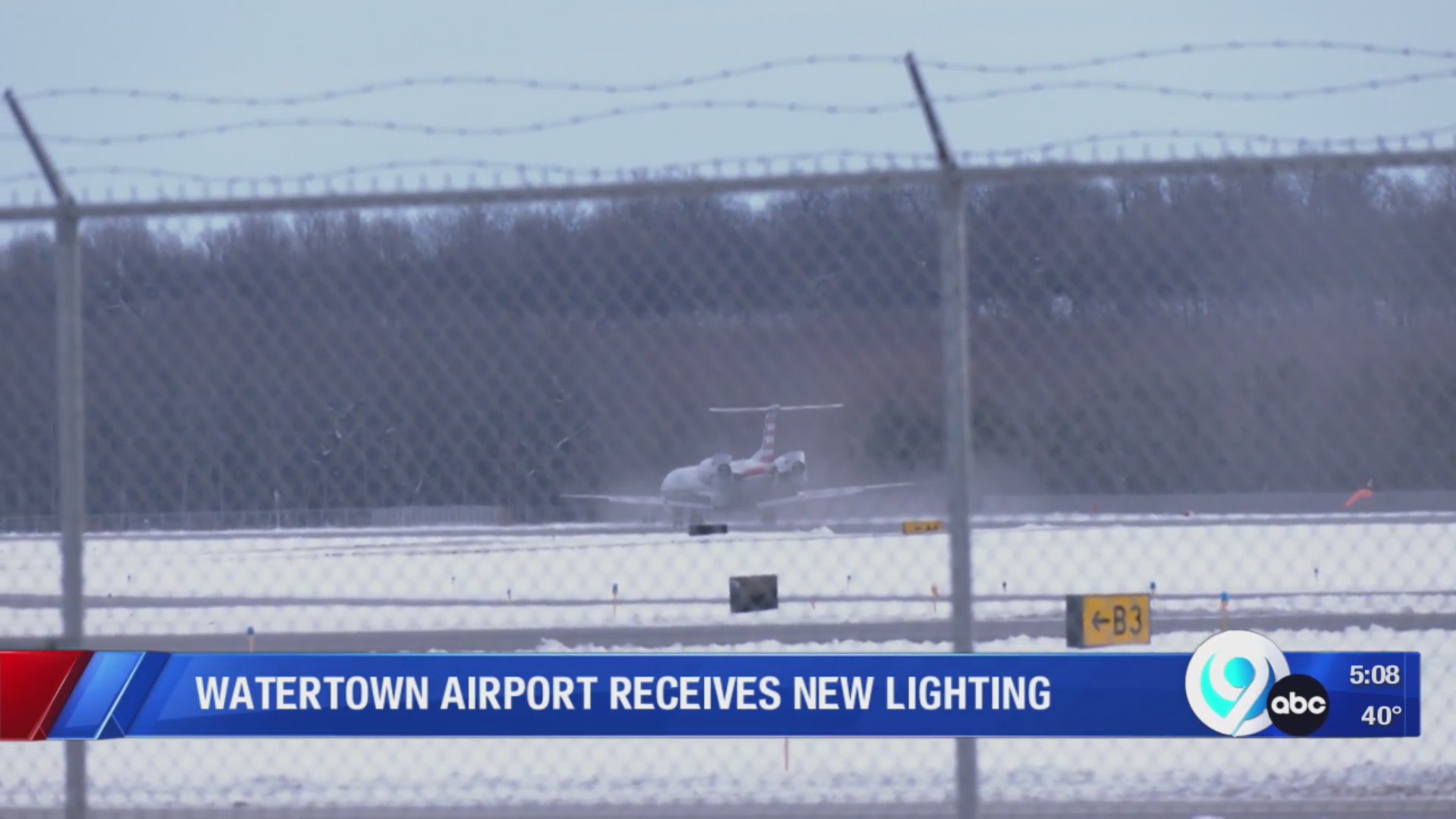 Watertown airport gets new lighting – WSYR