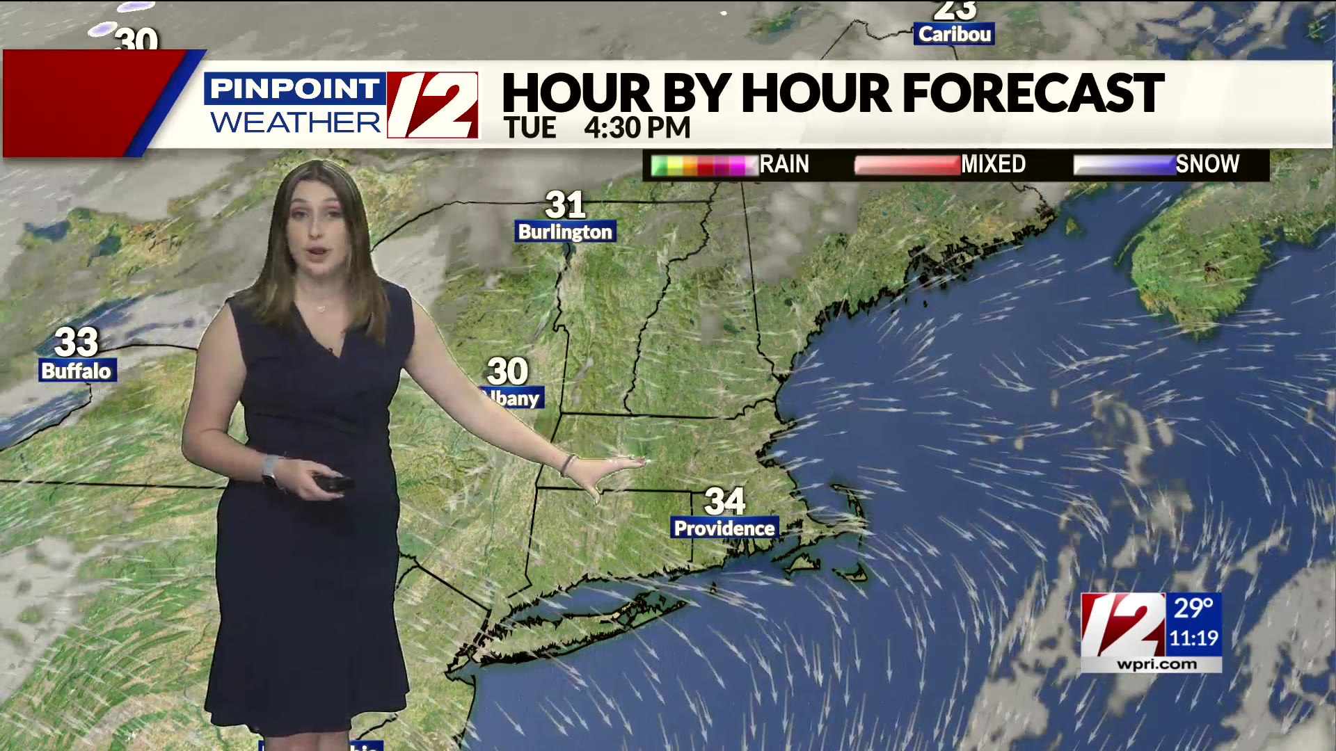 Pinpoint Weather 12 Forecast at 11 – WPRI.com