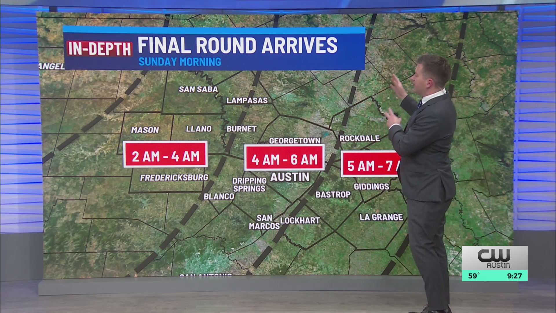 First Warning Weather with Meteorologist Nick Bannin – KXAN Austin