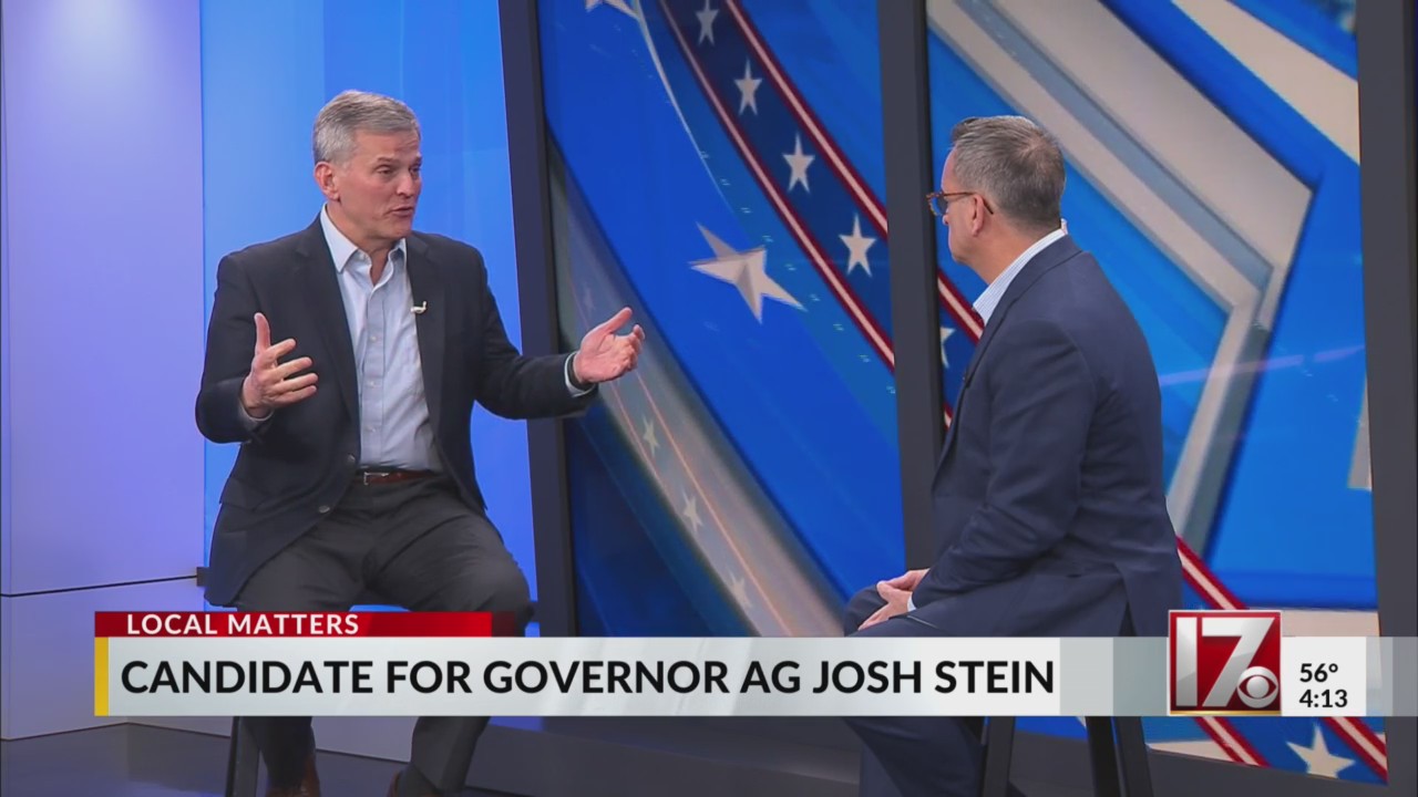 CBS 17 interviews NC governor candidate Josh Stein – CBS17.com