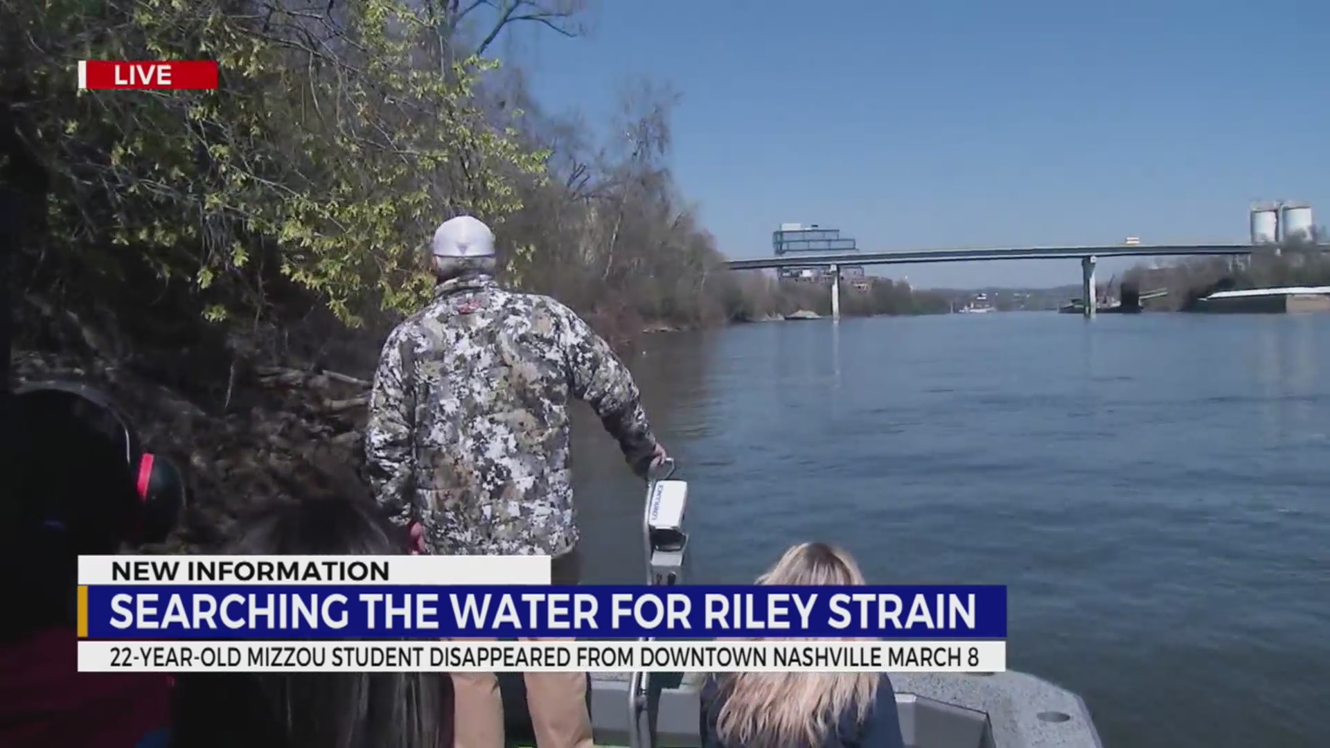 Searching the water for missing Missouri student Riley Strain – WKRN News 2