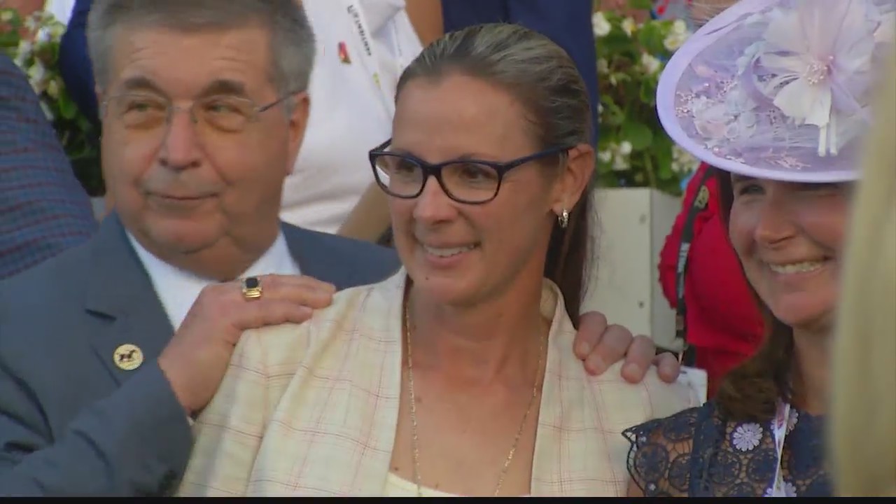 Arcangelo takes the Travers Stakes for trainer Jena Antonucci – NEWS10 ABC