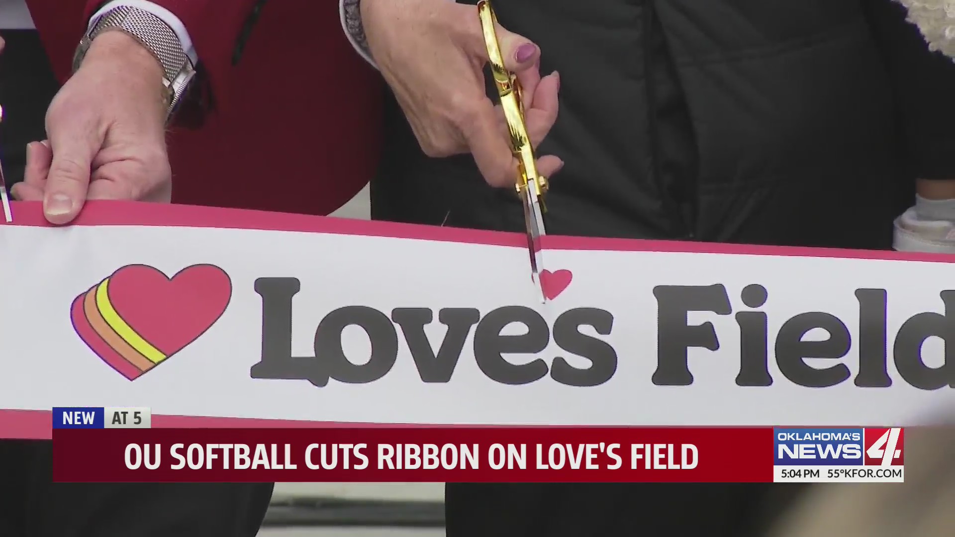 OU softball cuts ribbon on Love’s Field – KFOR.com Oklahoma City