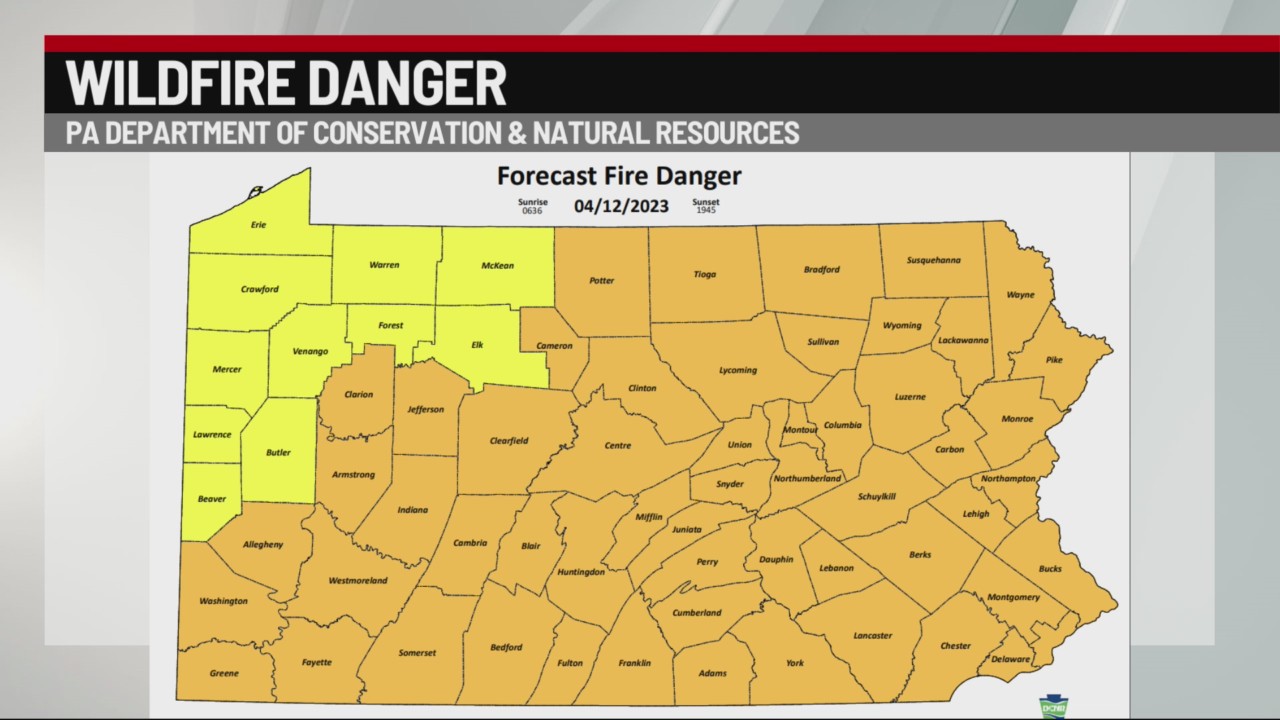 Pennsylvania Wildfires: What is a Red Flag Warning? – 28/22 News