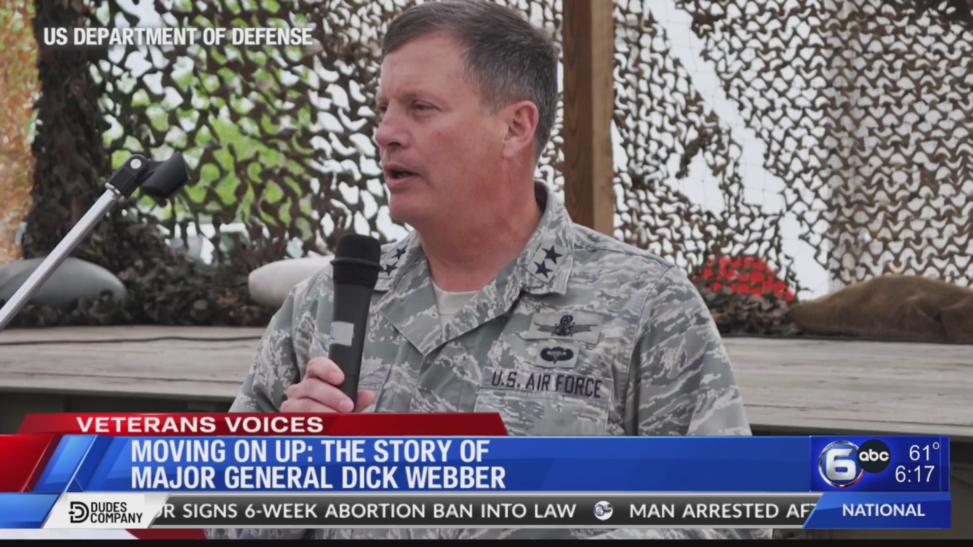 Moving on up: The story of Major General Dick Webber – WATE 6 On Your Side