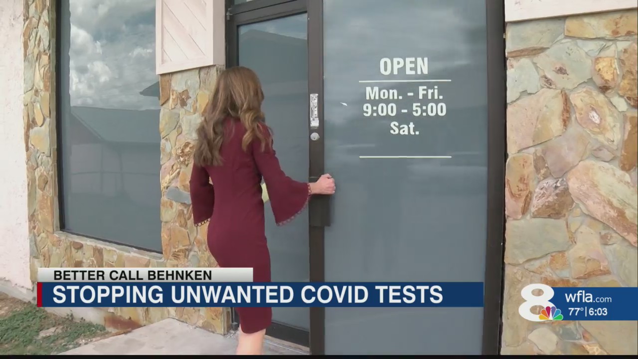 Unwanted COVID-19 test leads to Pasco County address – WFLA