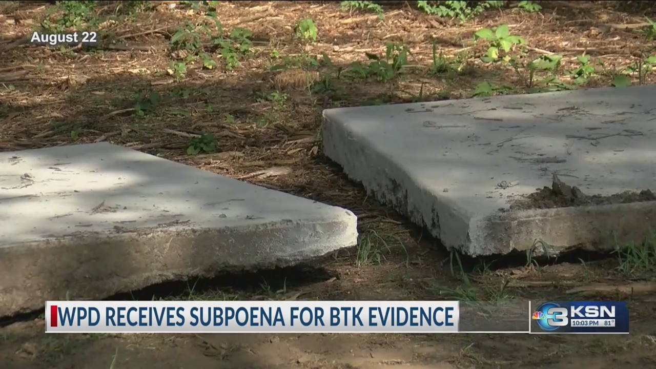 WPD receives subpoena for BTK evidence – KSN-TV