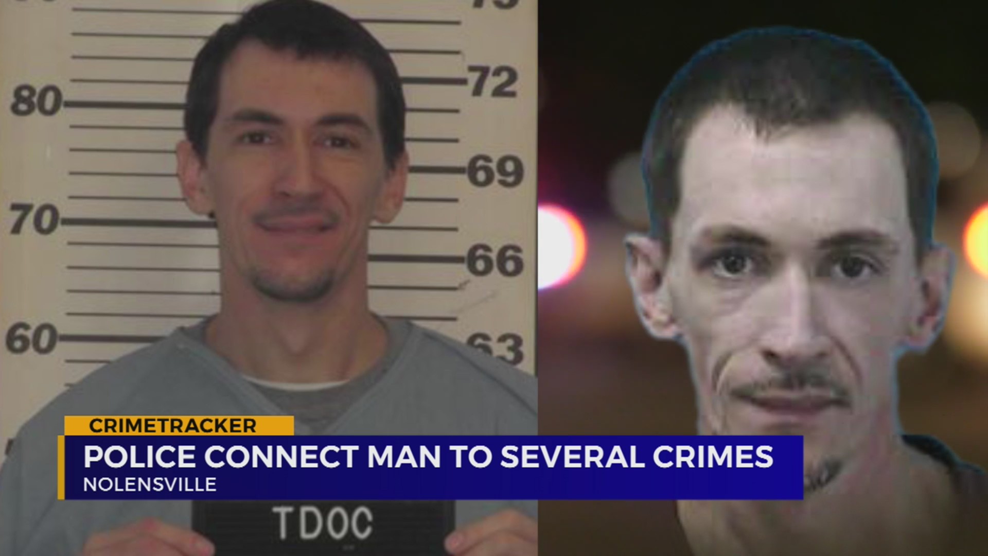 Police connect man to several crimes – WKRN News 2