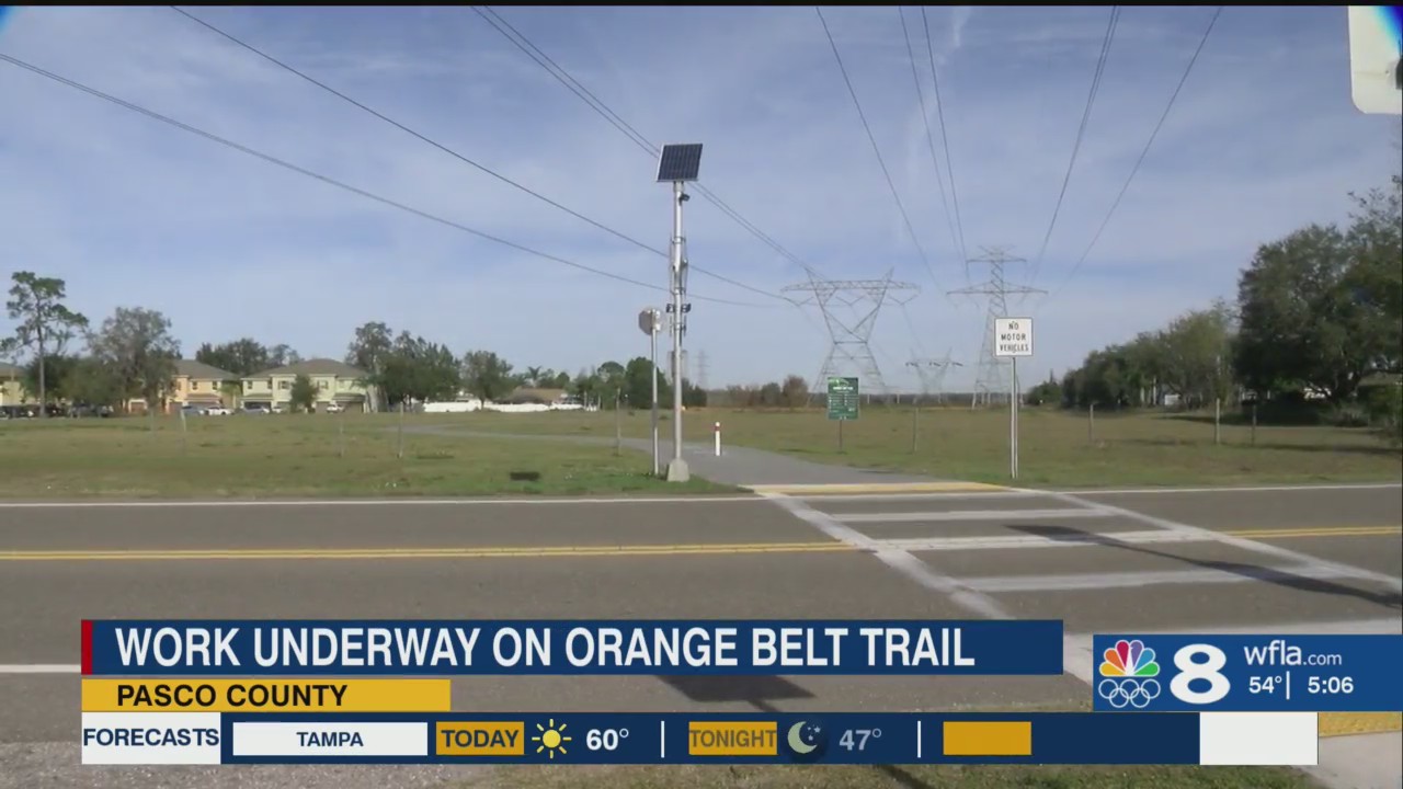 Design begins for 37-mile ‘Orange Belt Trail’ in Pasco County – WFLA