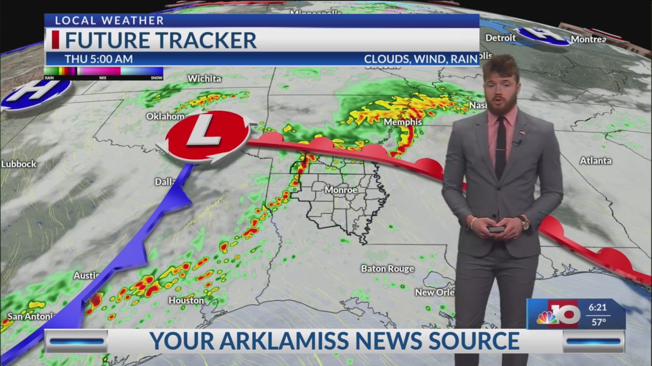Meteorologist Trey Tonnessen: Moisture Convoy 2: Full Forecast – KTVE ...