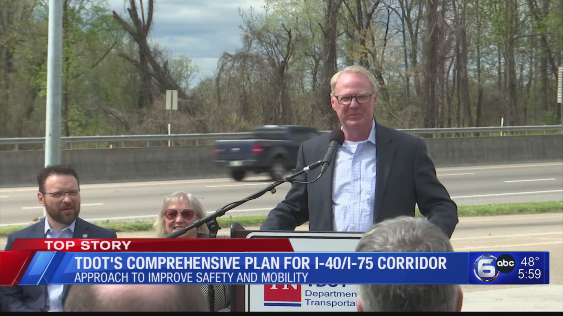 TDOT’s Comprehensive Plan for I-40/I-75 Corridor – WATE 6 On Your Side