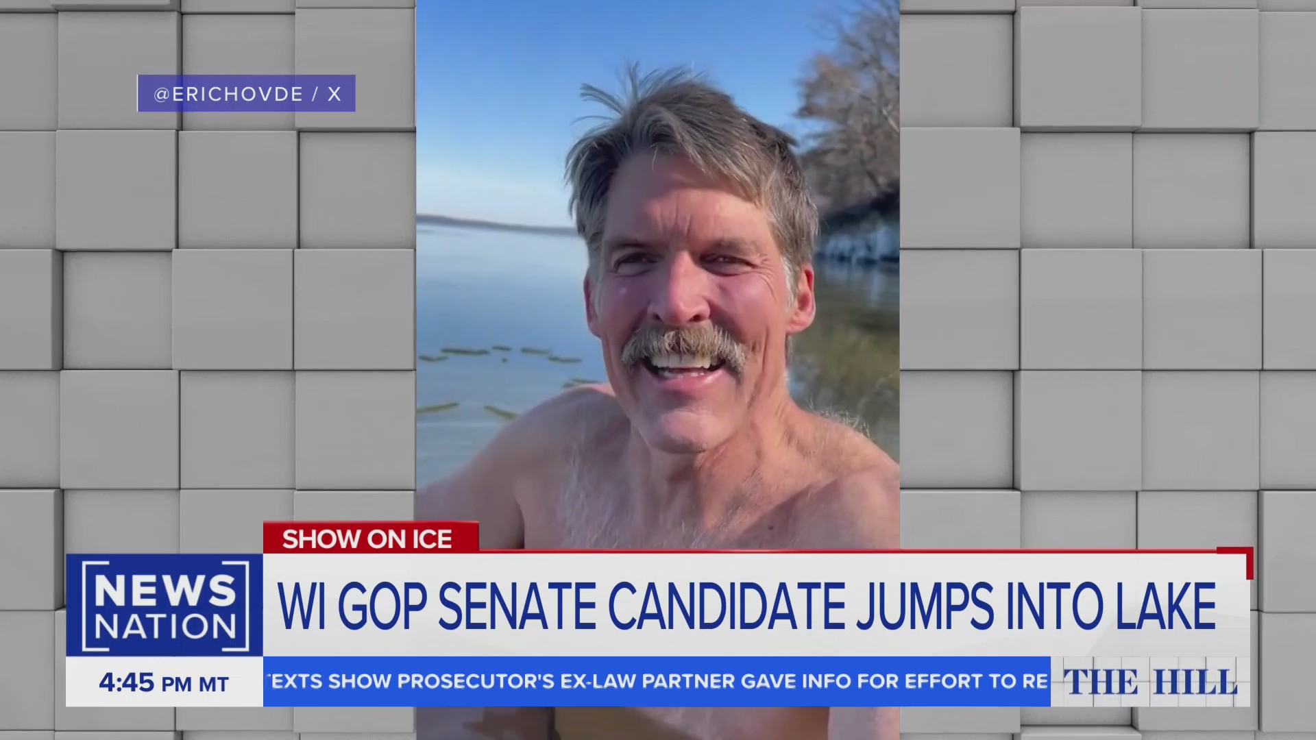 Shirtless US Senate candidate takes plunge in Wisconsin lake | The Hill ...