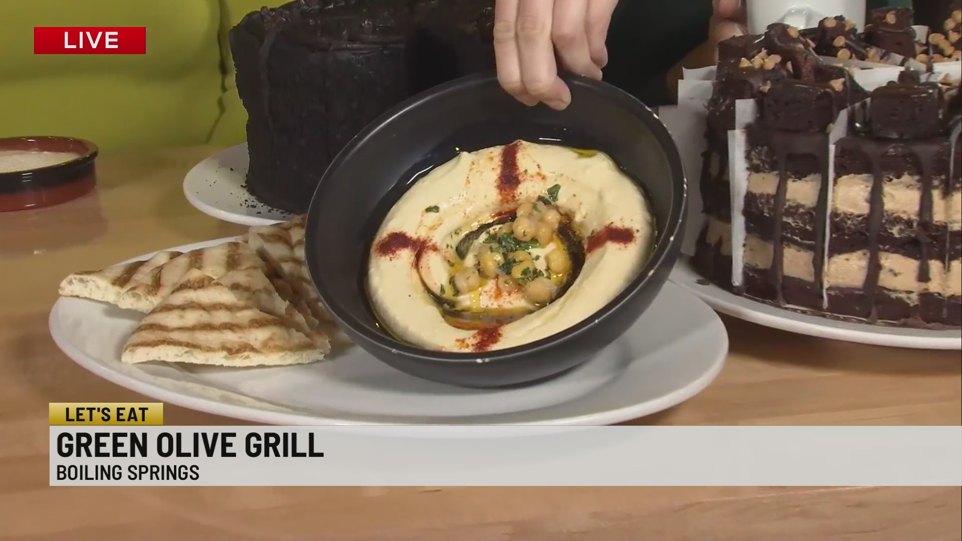Let’s Eat at Green Olive Grill in Boiling Springs – WSPA 7NEWS