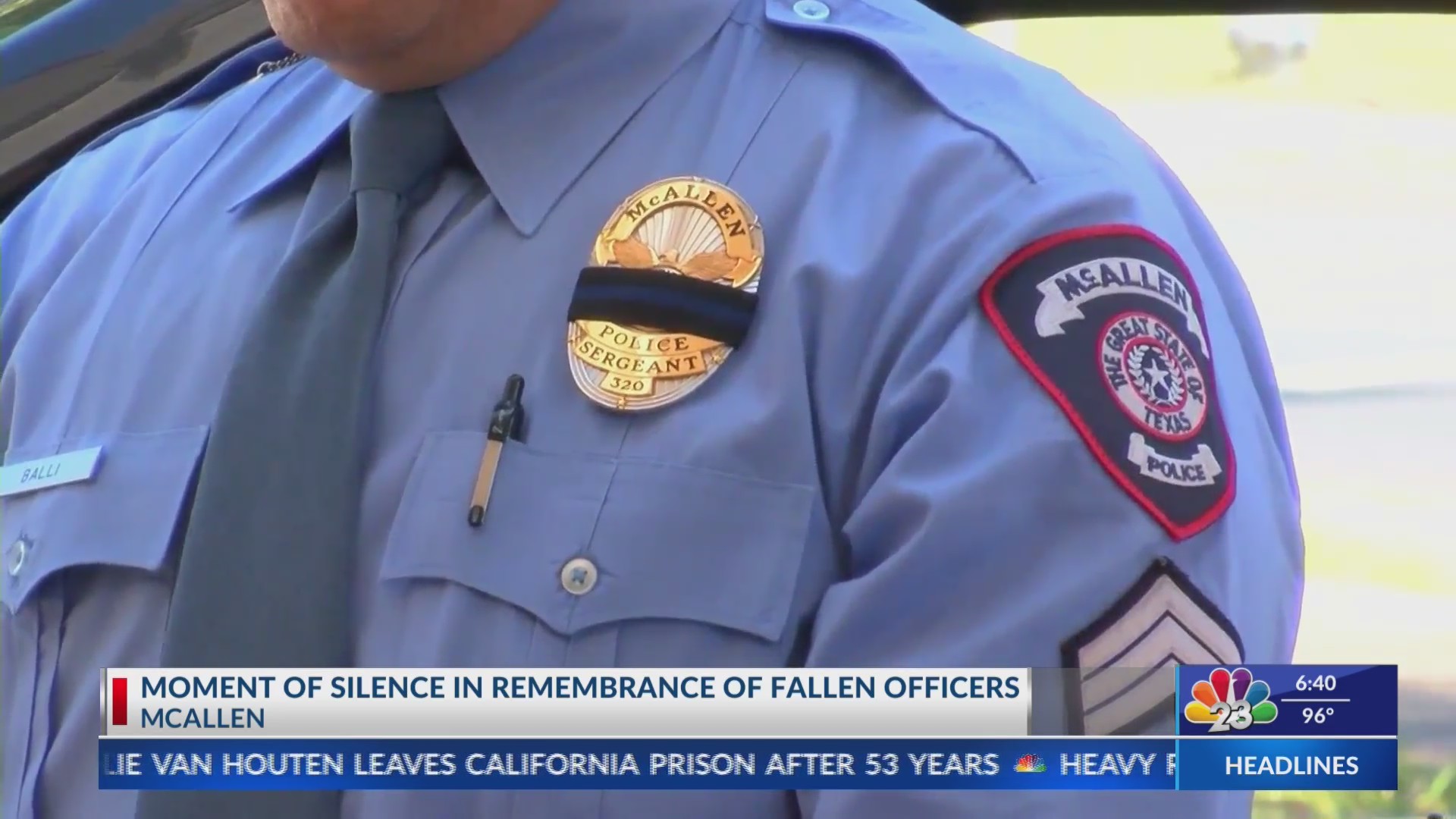 McAllen PD moment of silence – KVEO-TV