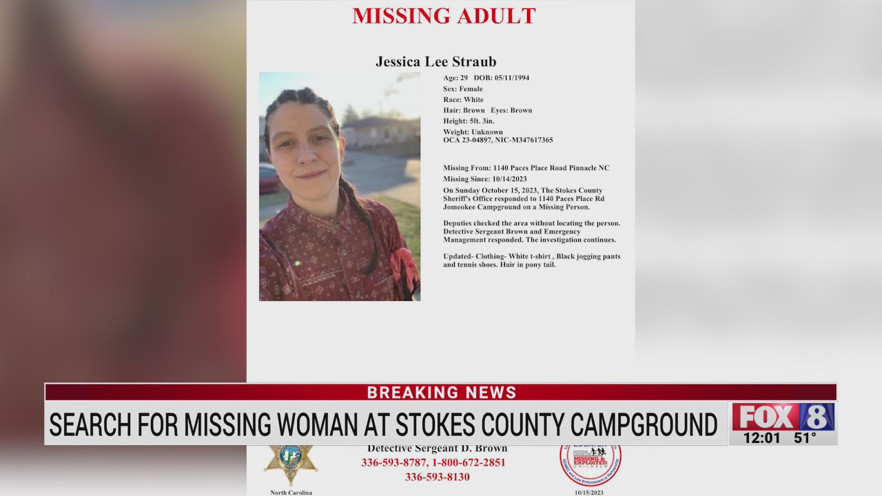 Sheriff’s office looking for missing woman in Stokes County – FOX8 WGHP