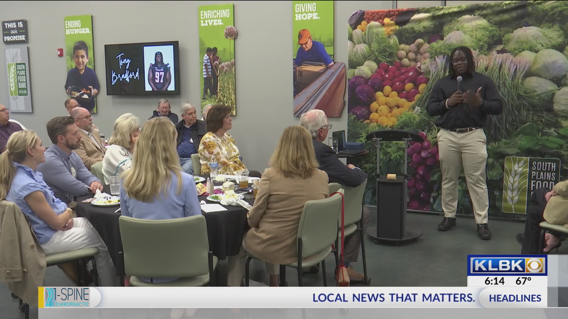 TTU football player honored for his selflessness off the field – KLBK ...