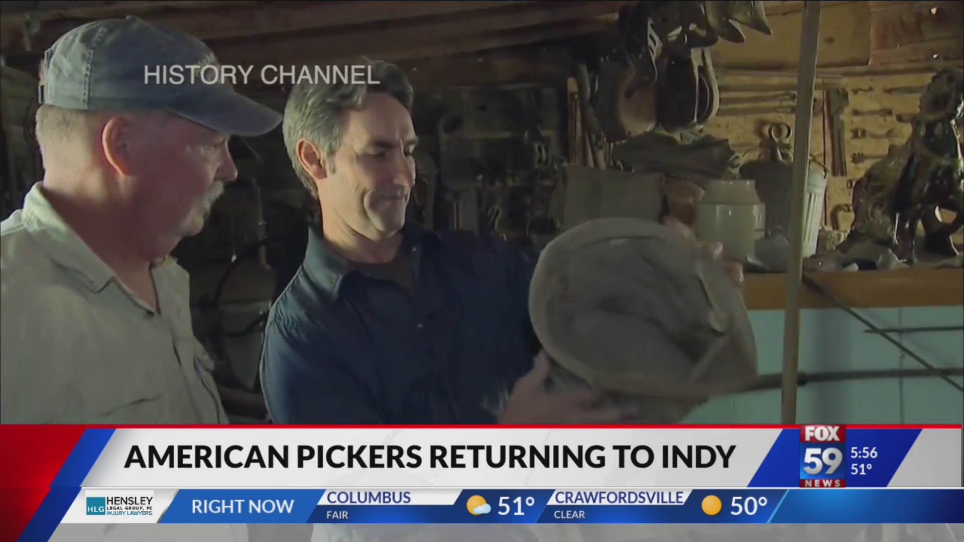 ‘American Pickers’ to visit Indiana – Fox 59