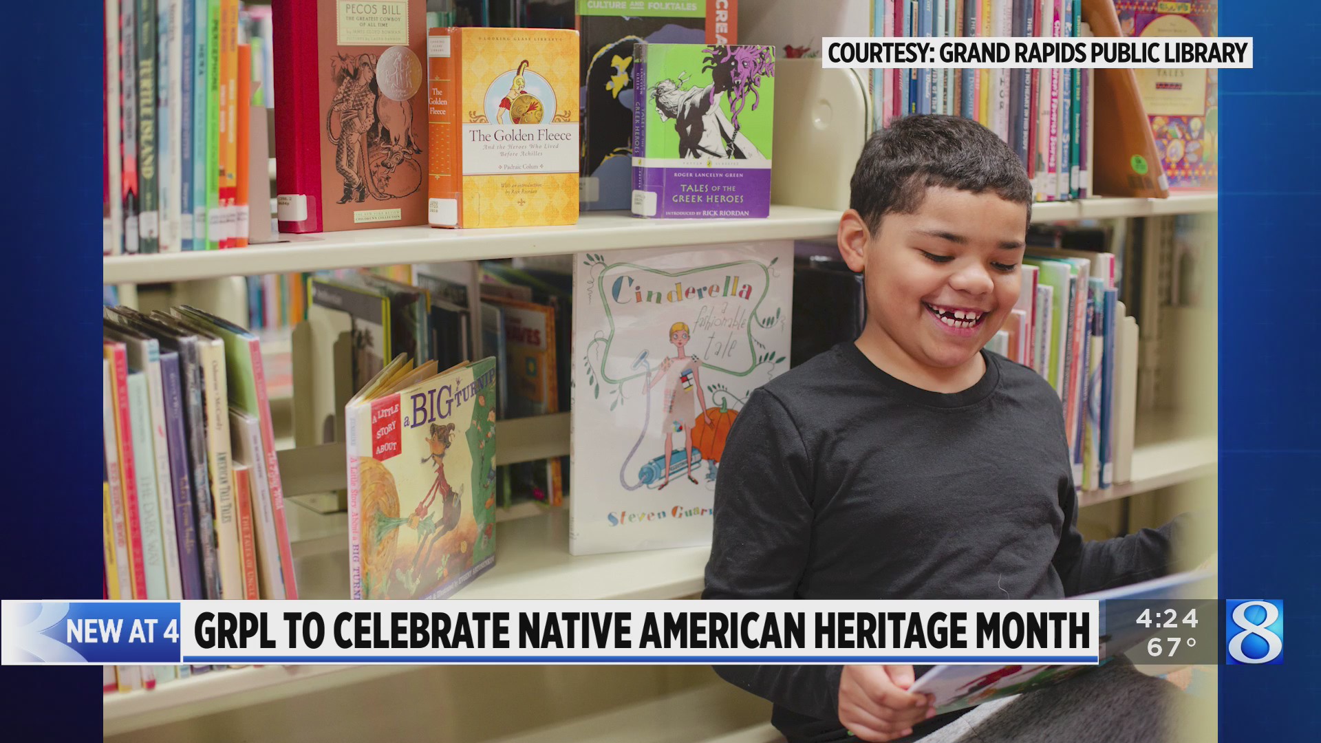 GRPL to celebrate Native American Heritage Month – WOODTV.com
