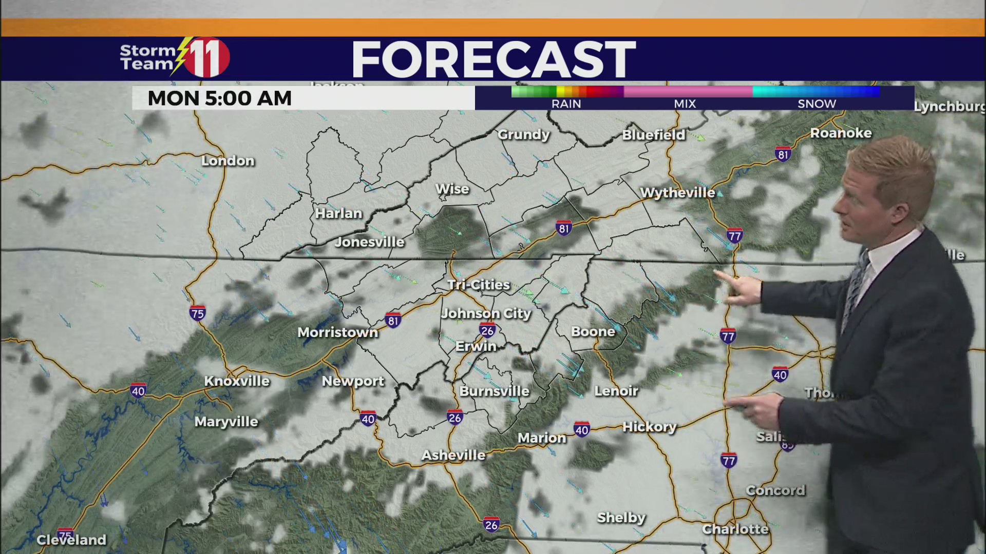 Latest Storm Team 11 Forecast – WJHL | Tri-Cities News & Weather