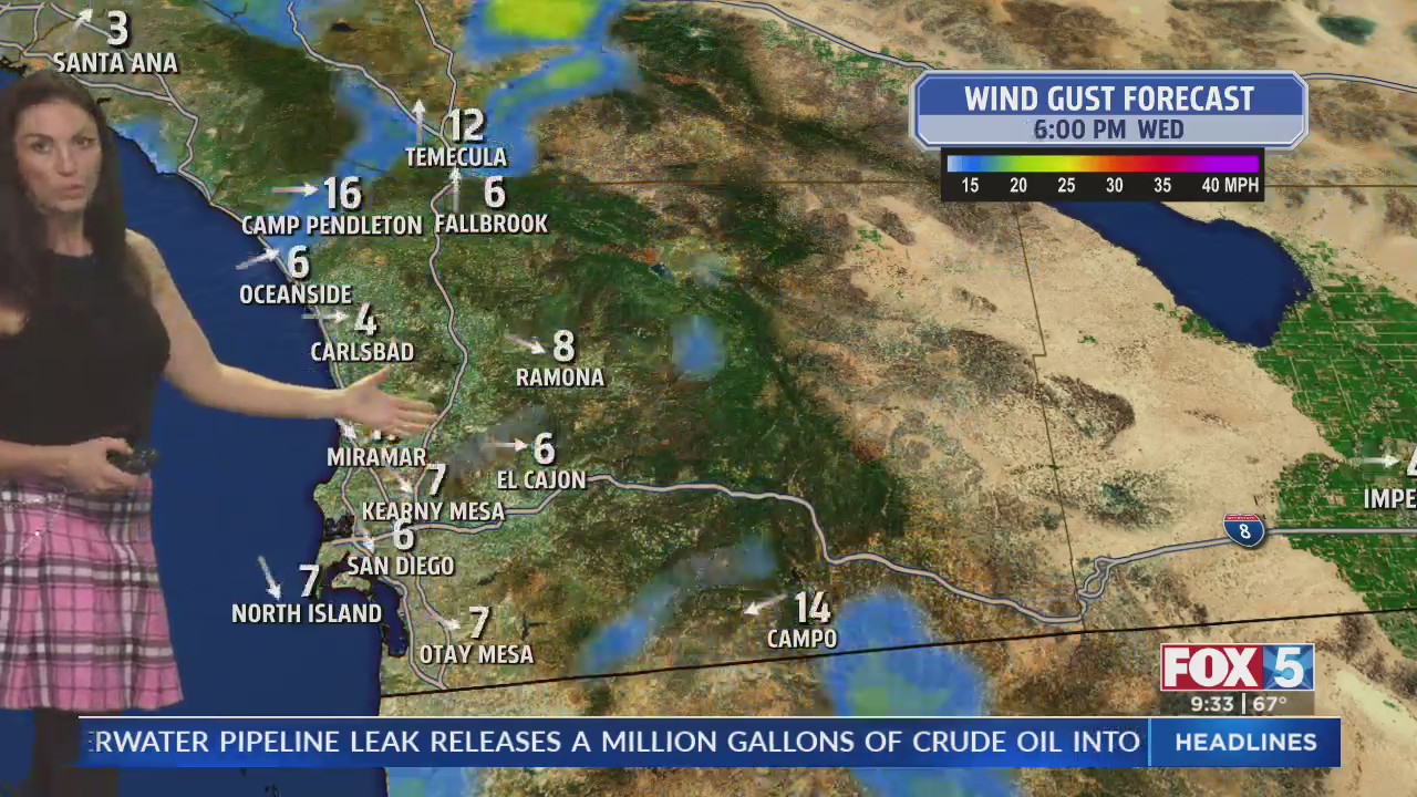 San Diego Weather Forecast: Tuesday, Nov. 21 – FOX 5 San Diego & KUSI News