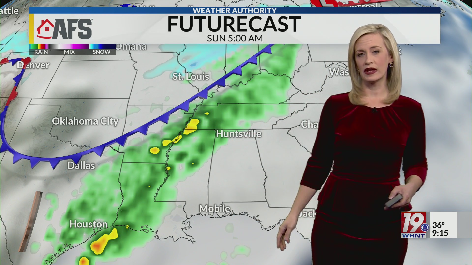 Colder Start Friday | 9 p.m. Weather Update on January 26 – WHNT.com