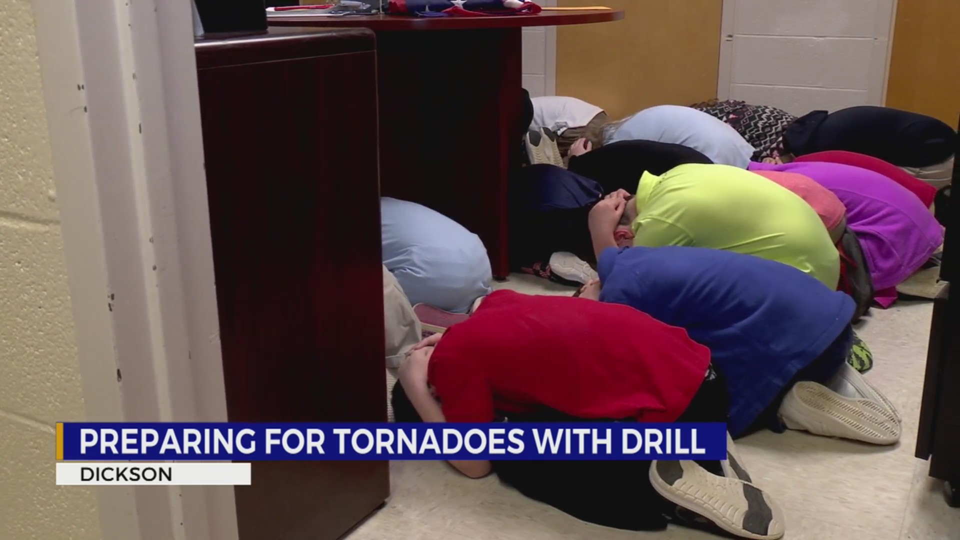 Severe Weather Awareness Week: A tornado drill at school – WKRN News 2