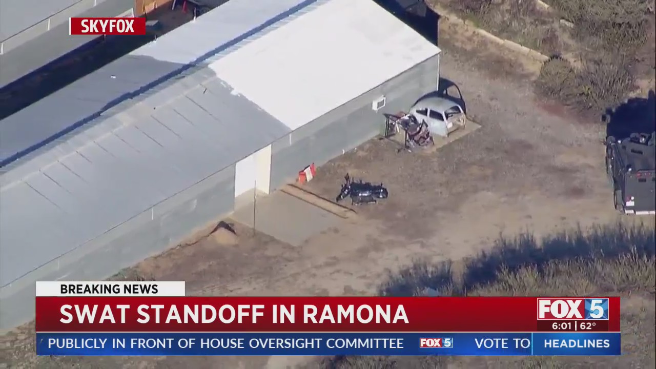 SWAT Standoff In Ramona – FOX 5 San Diego & KUSI News