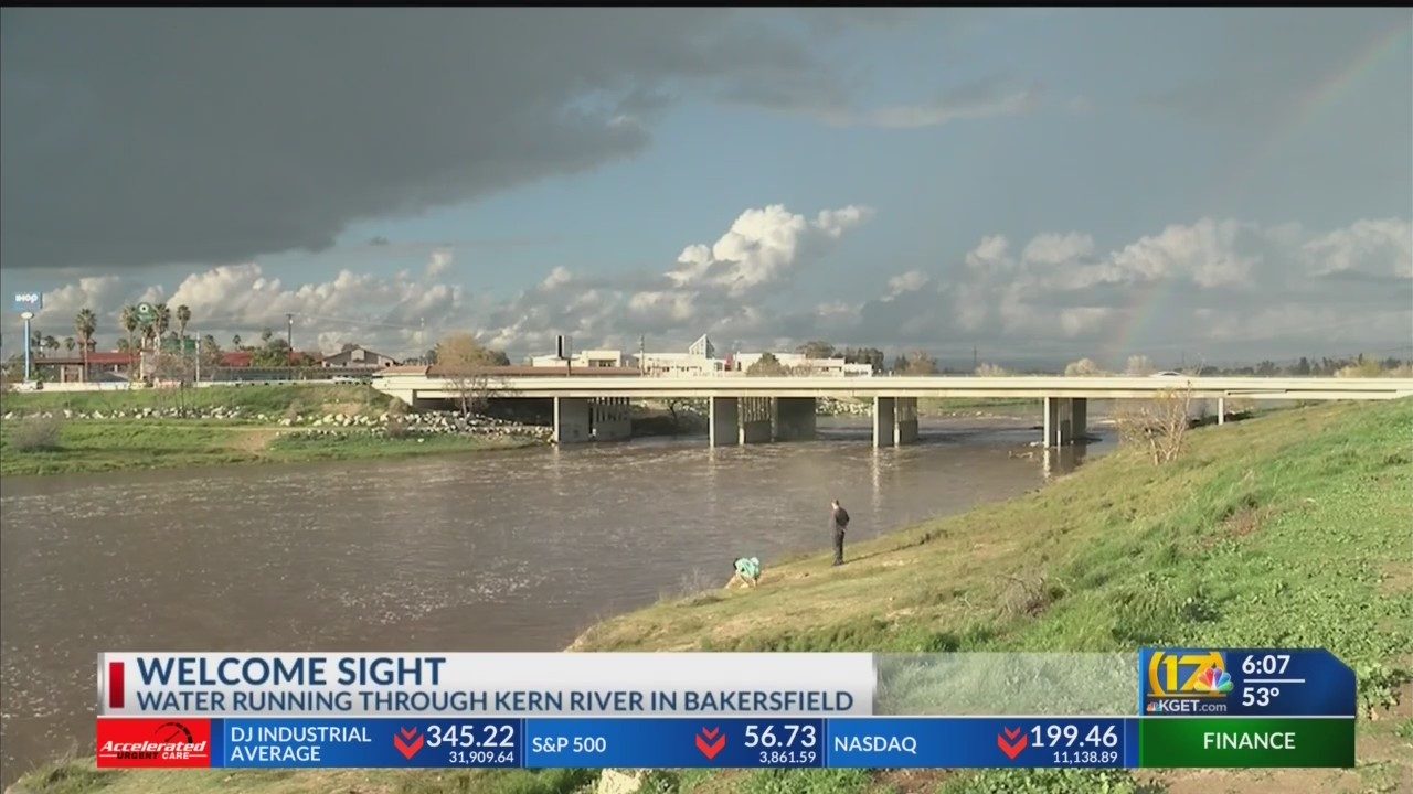 Kern River flows through Bakersfield – KGET 17