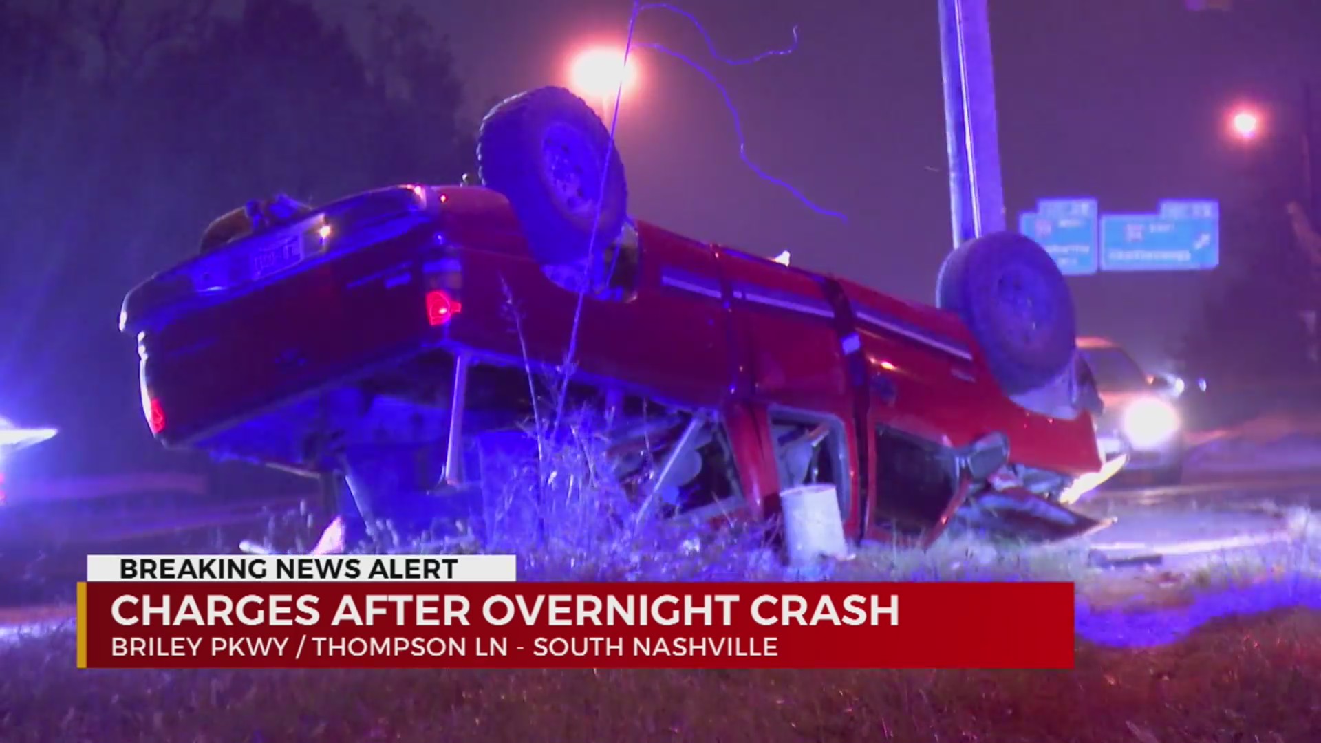 Suspected DUI driver arrested after crash in South Nashville – WKRN News 2