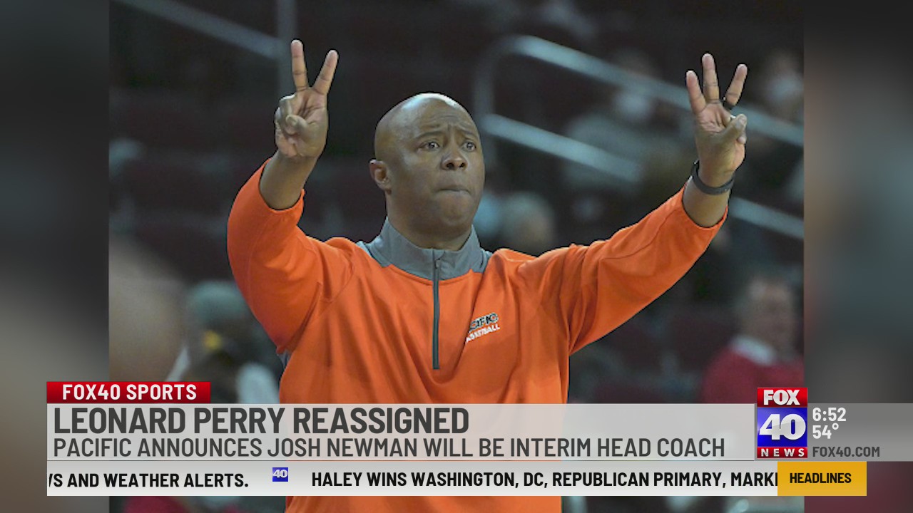 Pacific reassigns men’s basketball coach Leonard Perry – FOX40 News