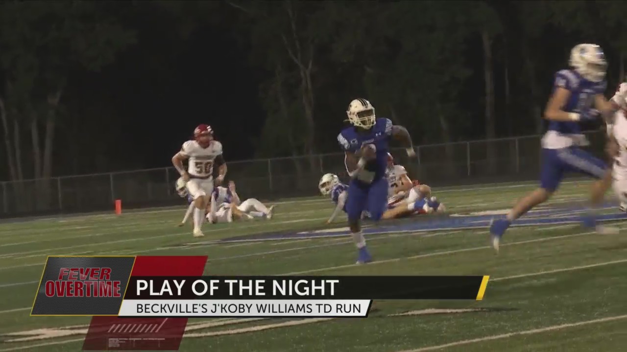 Play of the Night: Beckville’s J’Koby Williams touchdown run – KETK.com ...