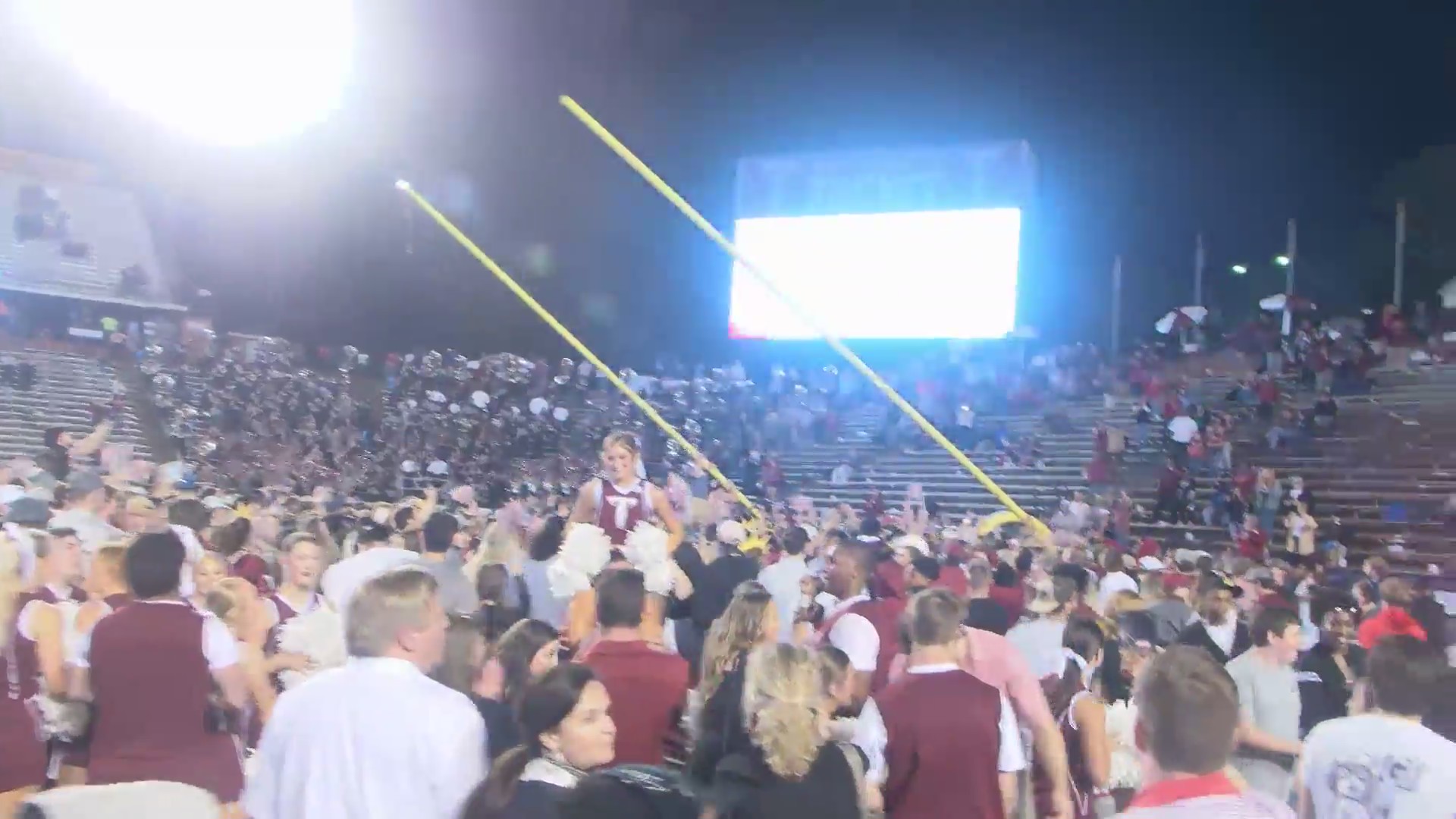 Goalposts become souvenirs after Troy’s championship win – WDHN – wdhn.com