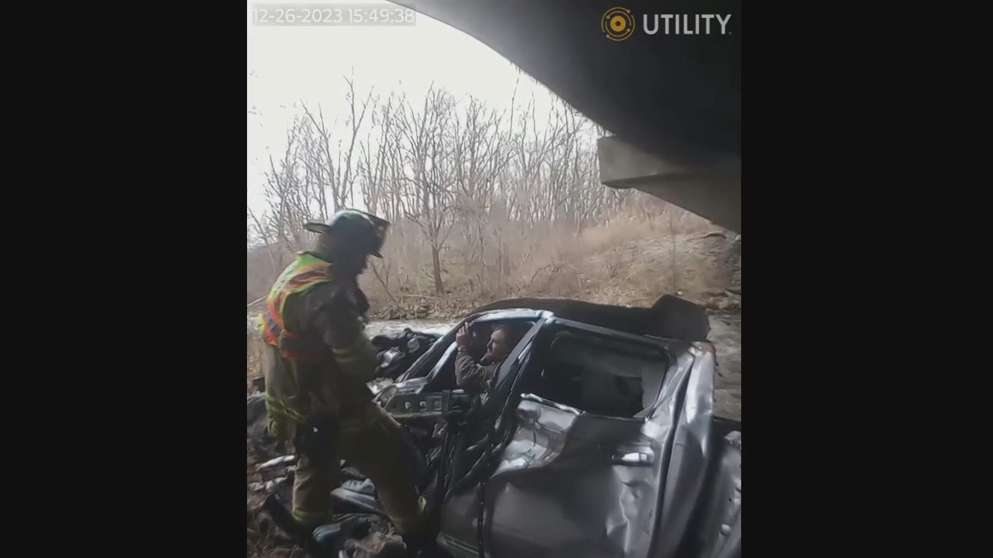 Bodycam video shows rescue of Indiana man trapped for days in mangled ...