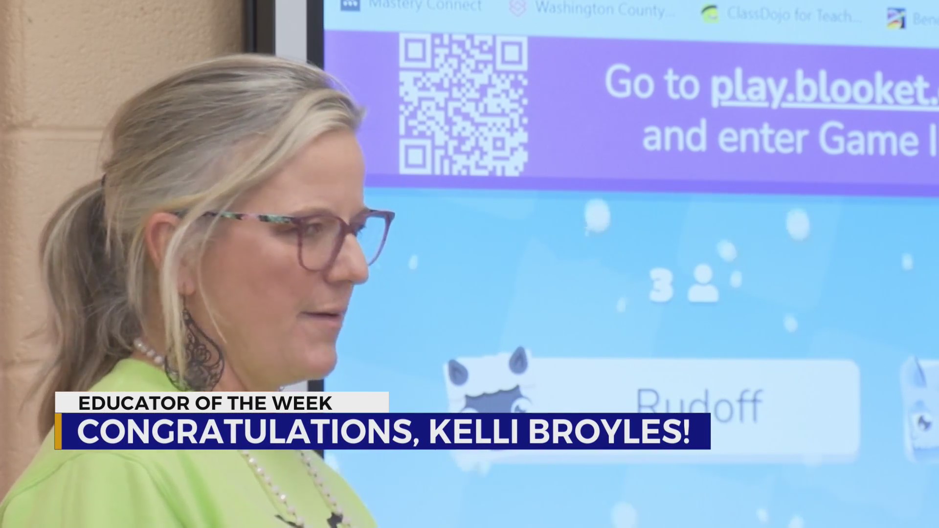 Educator of the Week: Kelli Broyles, Grandview Elementary – WJHL | Tri-Cities News & Weather