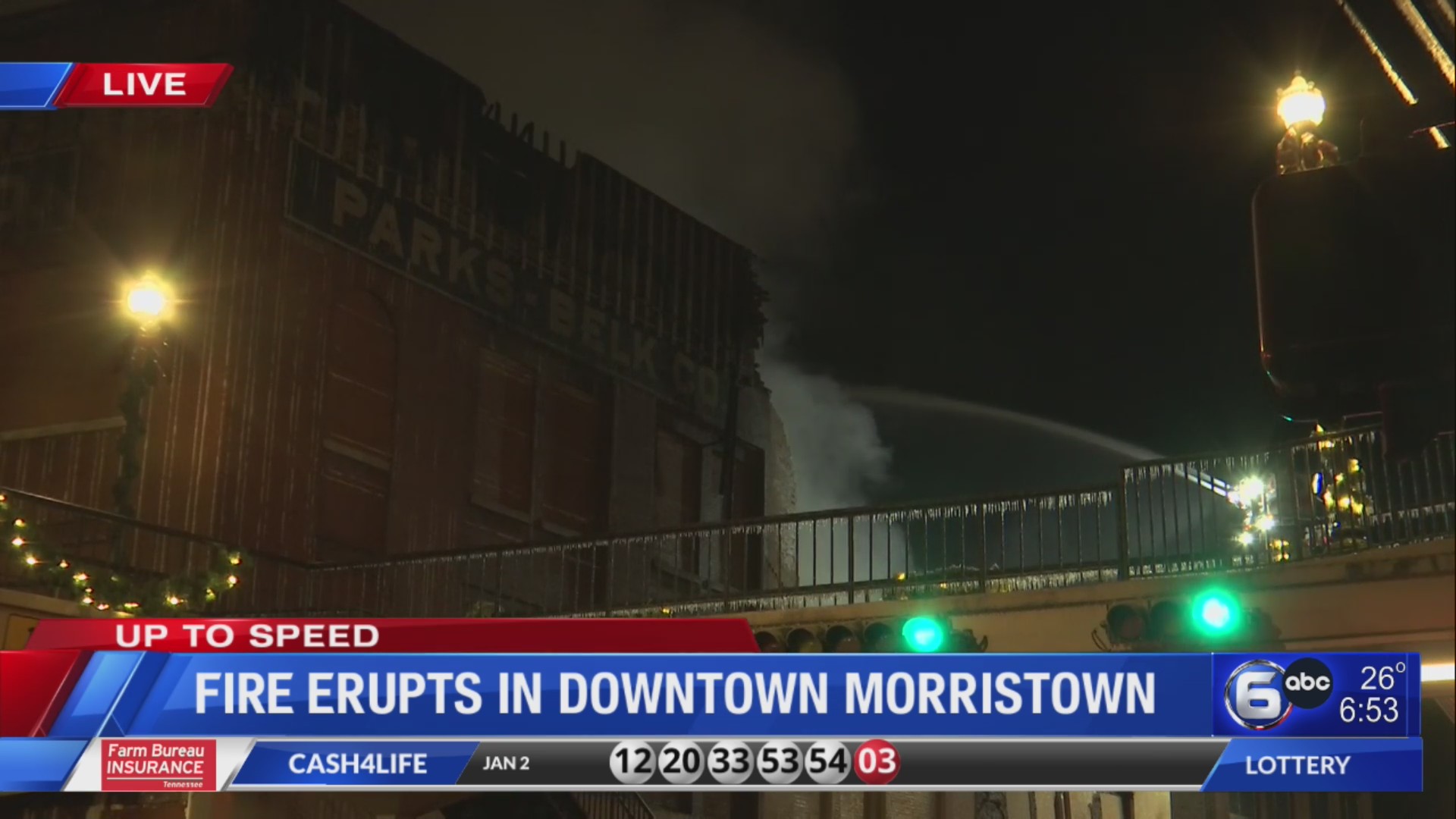 Crews continuing to fight downtown Morristown fire – WATE 6 On Your Side
