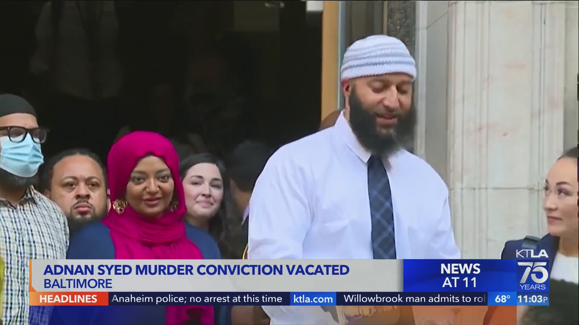 ‘serial Case Adnan Syed Released Conviction Tossed Ktla