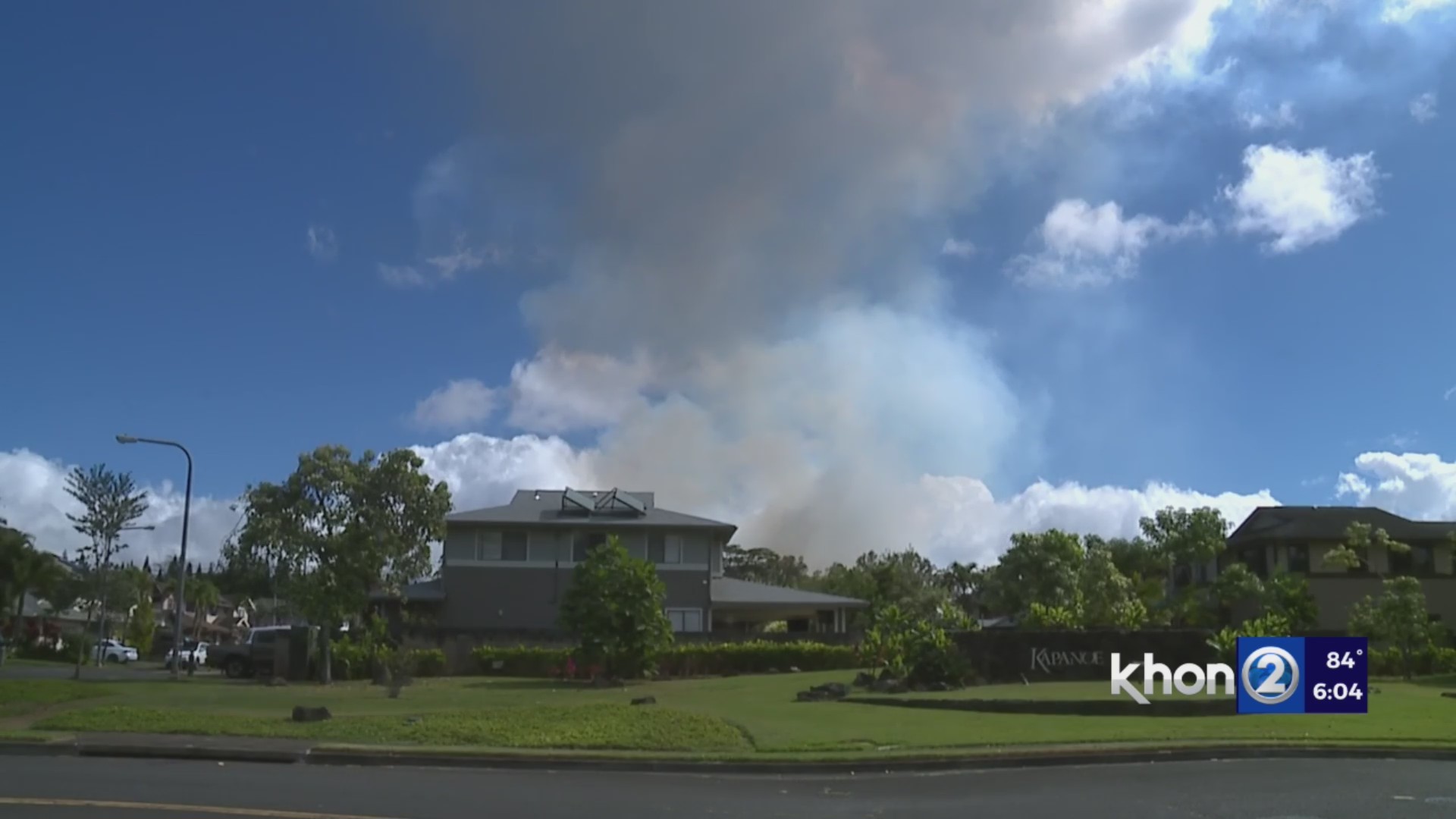 No structures under threat as fire burns in remote Mililani area – KHON2