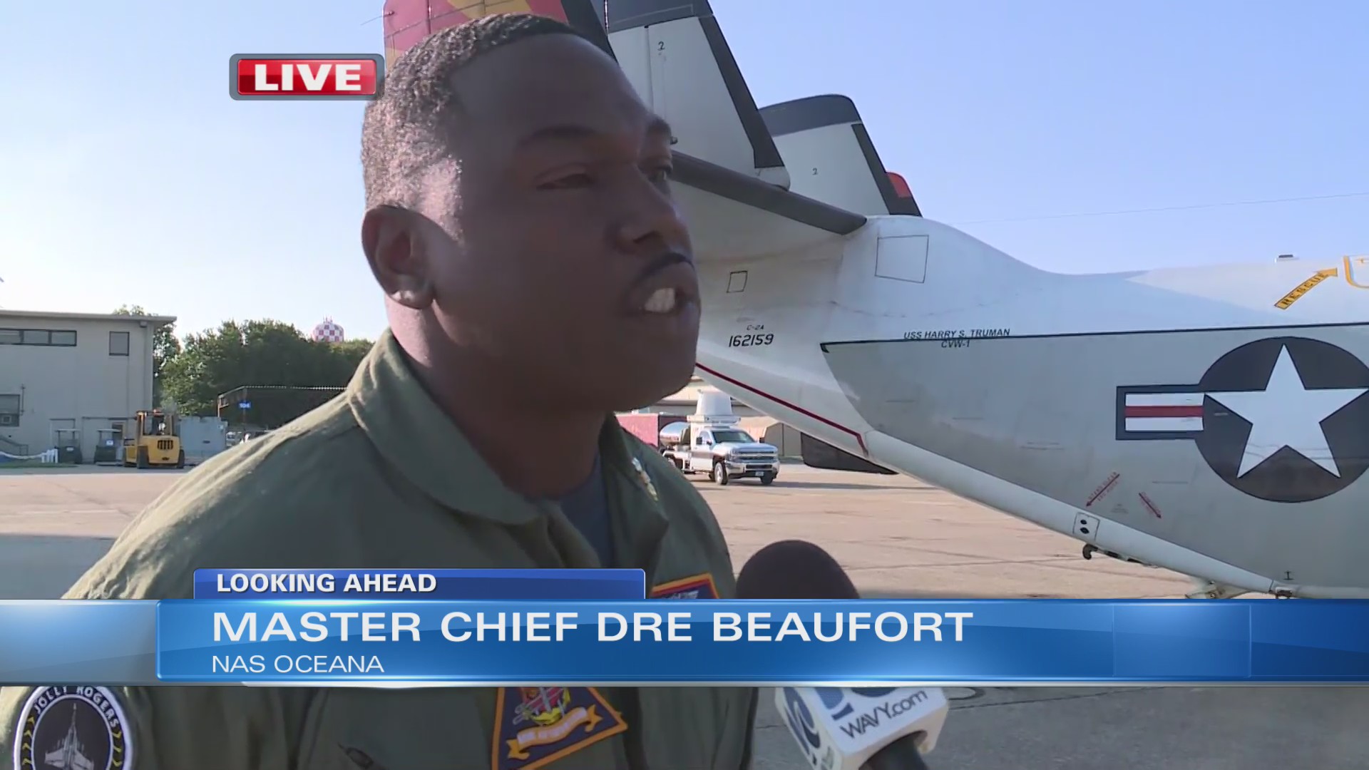 Oceana Air Show 2022: Master Chief Dre Beaufort – WAVY.com