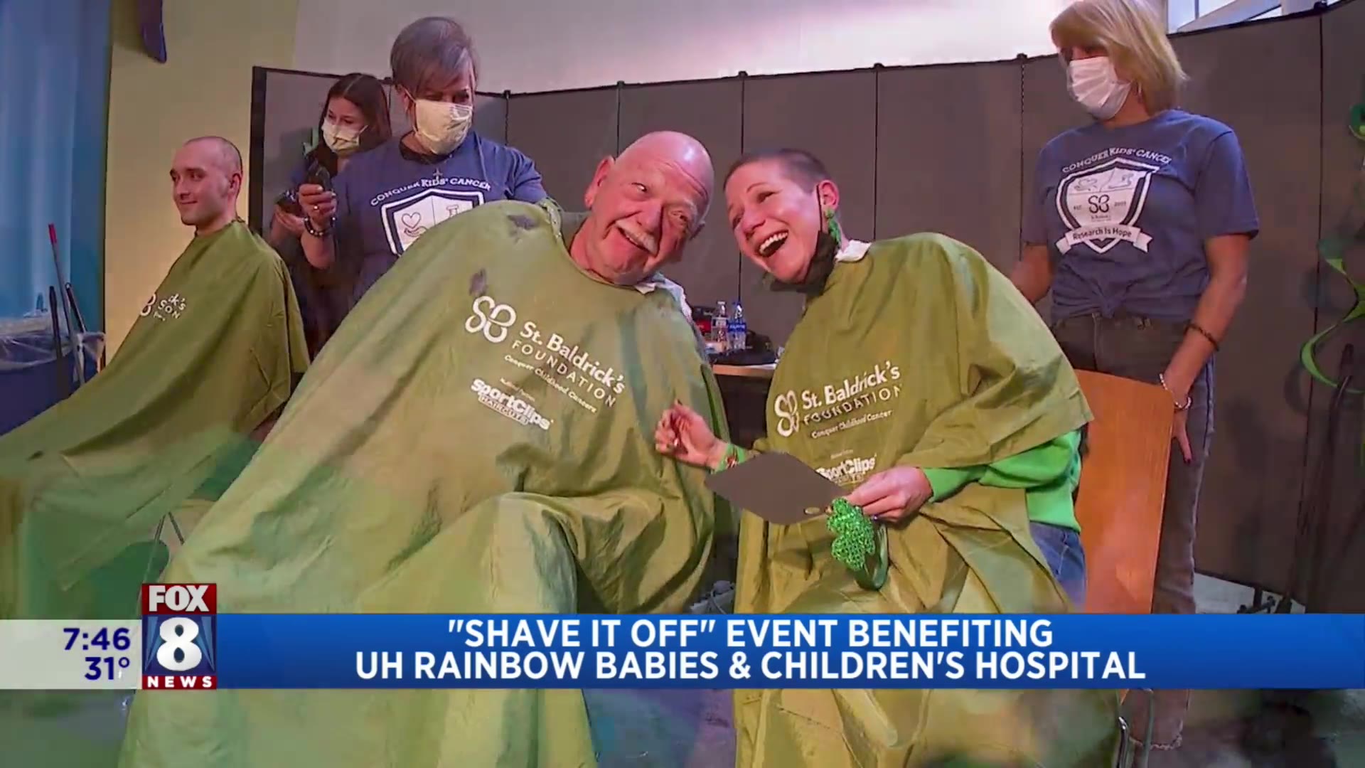 ‘Shave it off’ event benefits UH Rainbow Babies and Children’s Hospital ...