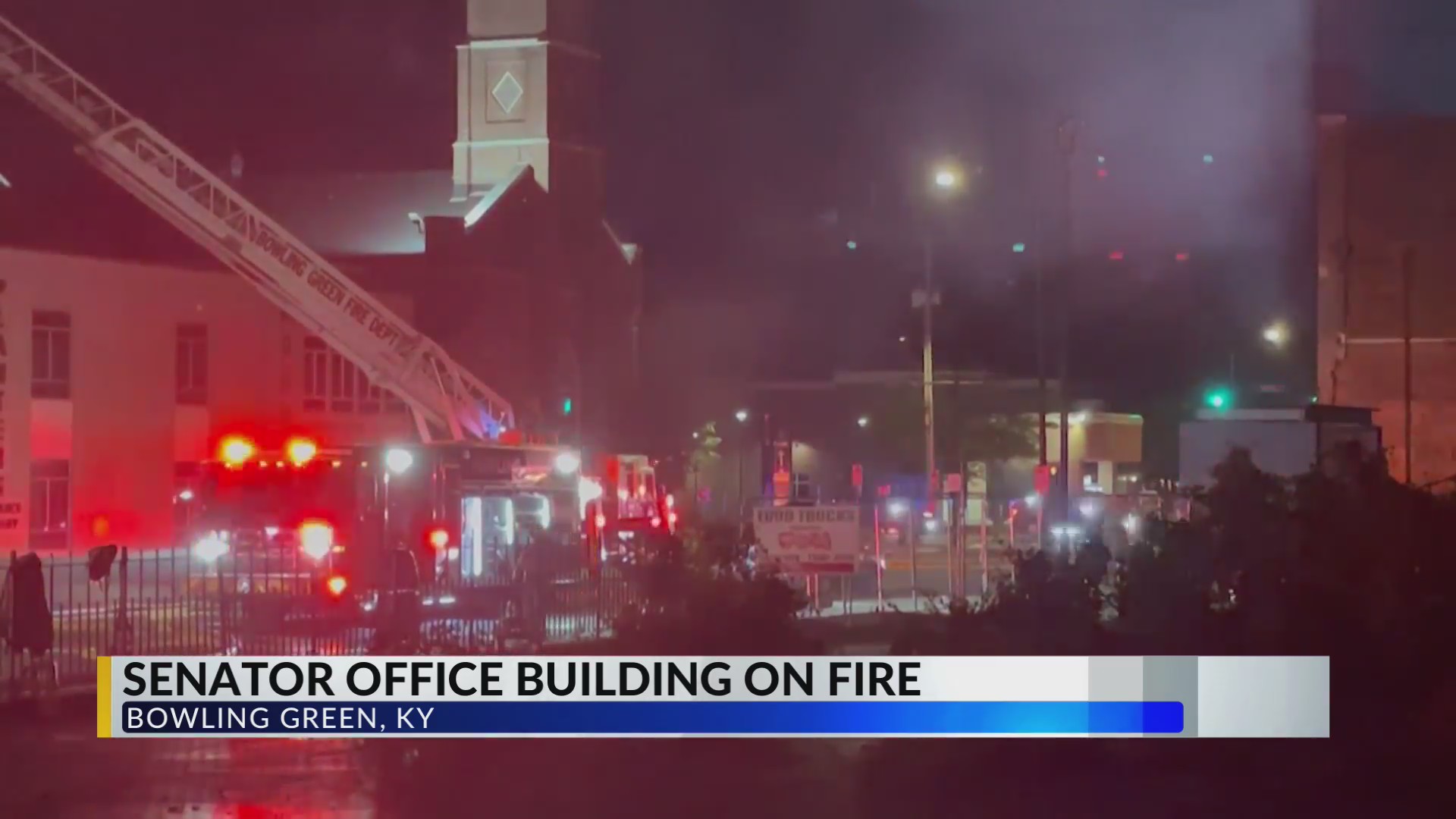 Fire damages building that houses office of Kentucky Sen. Rand Paul ...
