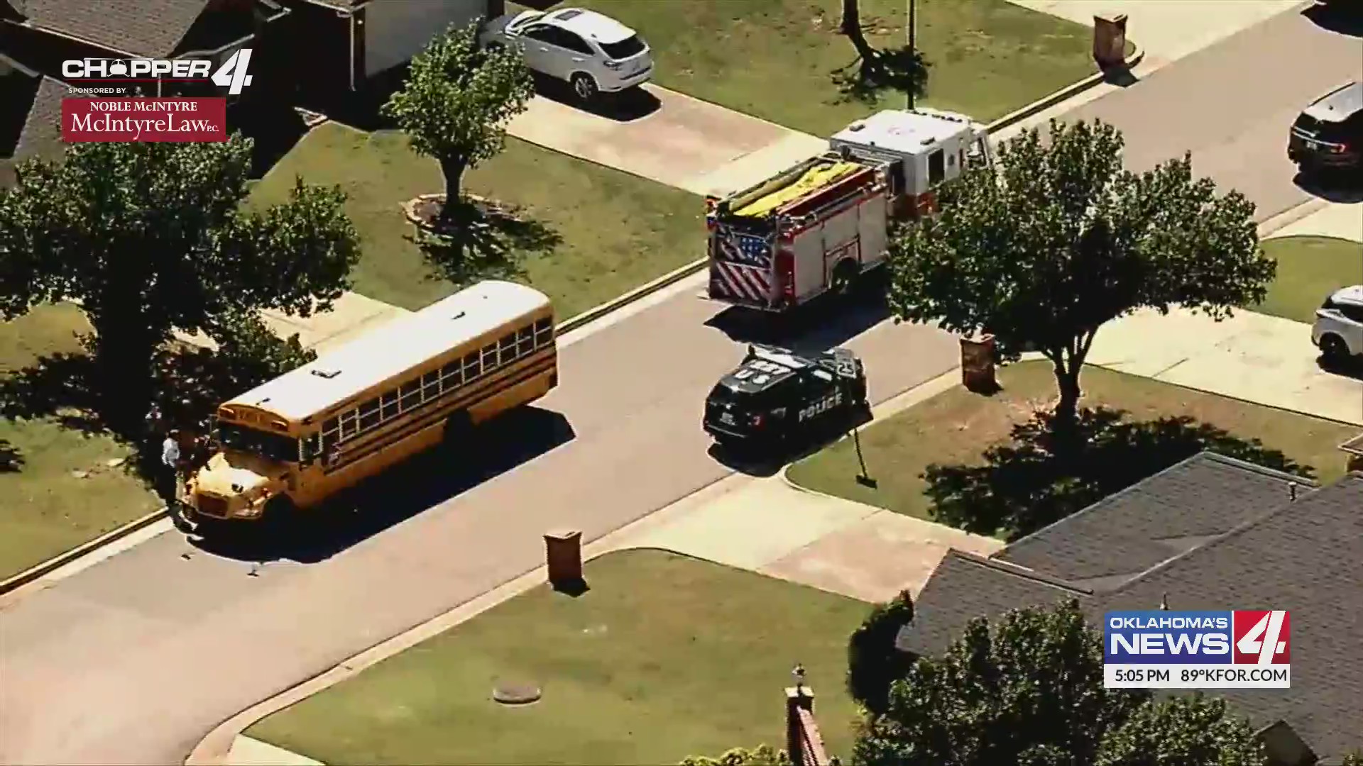 No injuries after crash involving Edmond school bus – KFOR.com Oklahoma ...