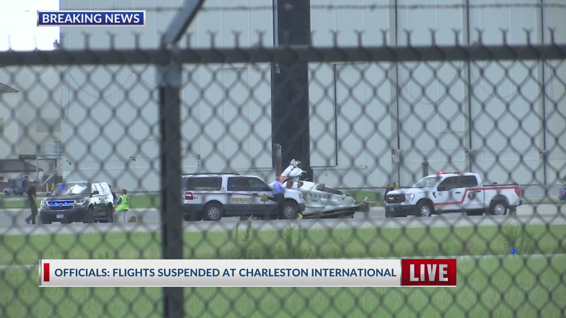 CCSO helicopter crashes at Charleston International Airport – WJBF