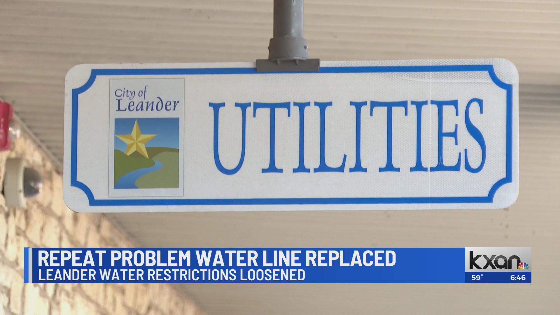 Leander water restrictions loosen after underwater pipe replacement ...