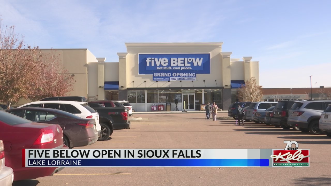 Five Below opens in Sioux Falls – KELOLAND.com