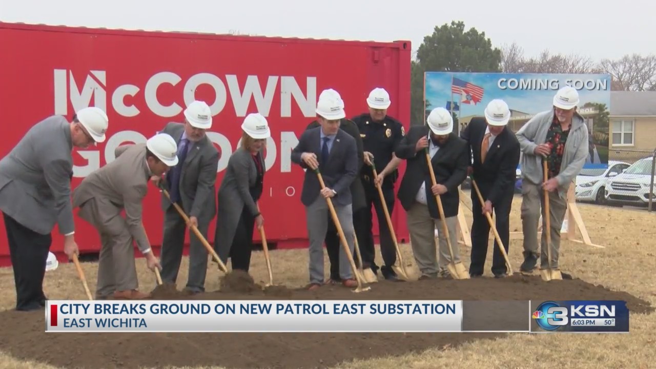 City breaks ground on new Wichita Police Department substation – KSN-TV