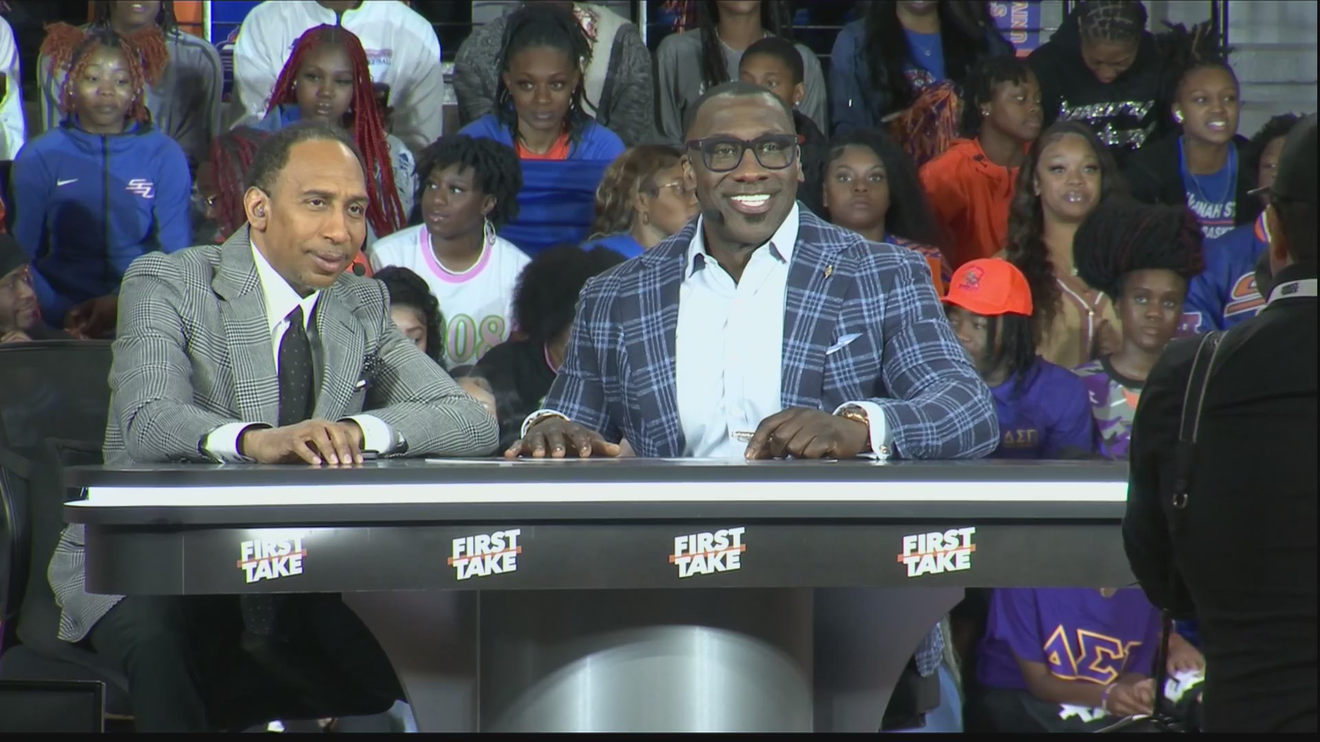 Shannon Sharpe brings ‘First Take’ to Savannah State – WSAV-TV