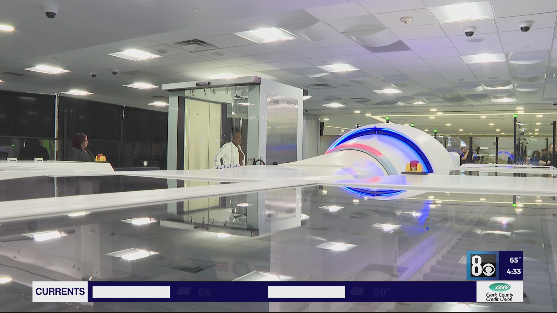 Future of airport security screening is being tested right here in Las ...