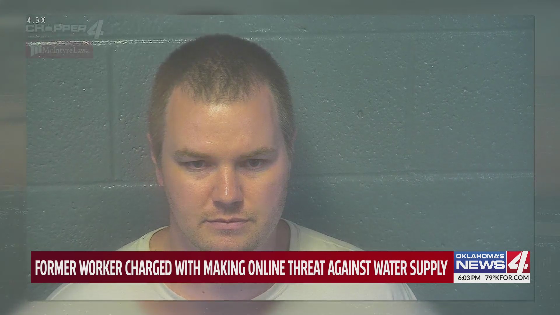 Former worker charged with making online threat against water supply ...