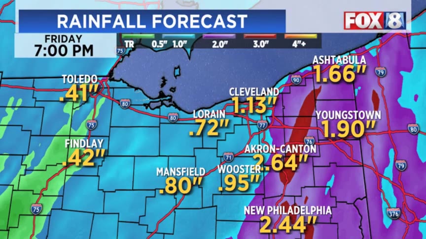 Weather update: Thursday night – Fox 8 Cleveland WJW