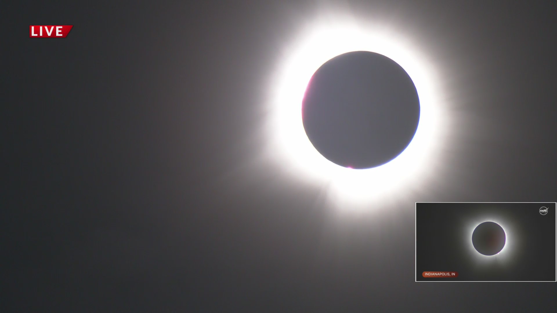 Solar eclipse totality in Dayton, Ohio – WFLA